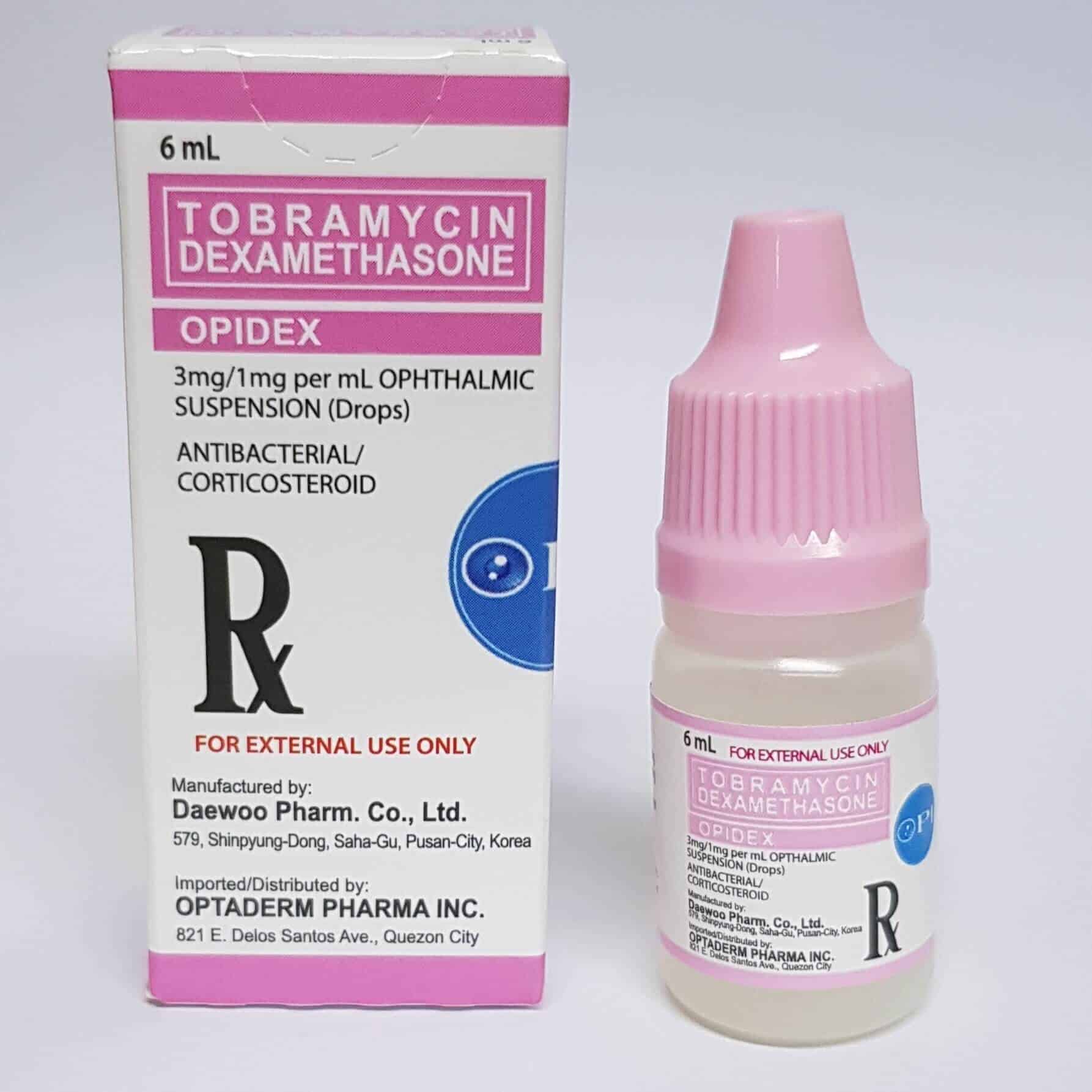 OPIDEX Ophthalmic Suspension Optaderm Pharma Inc 